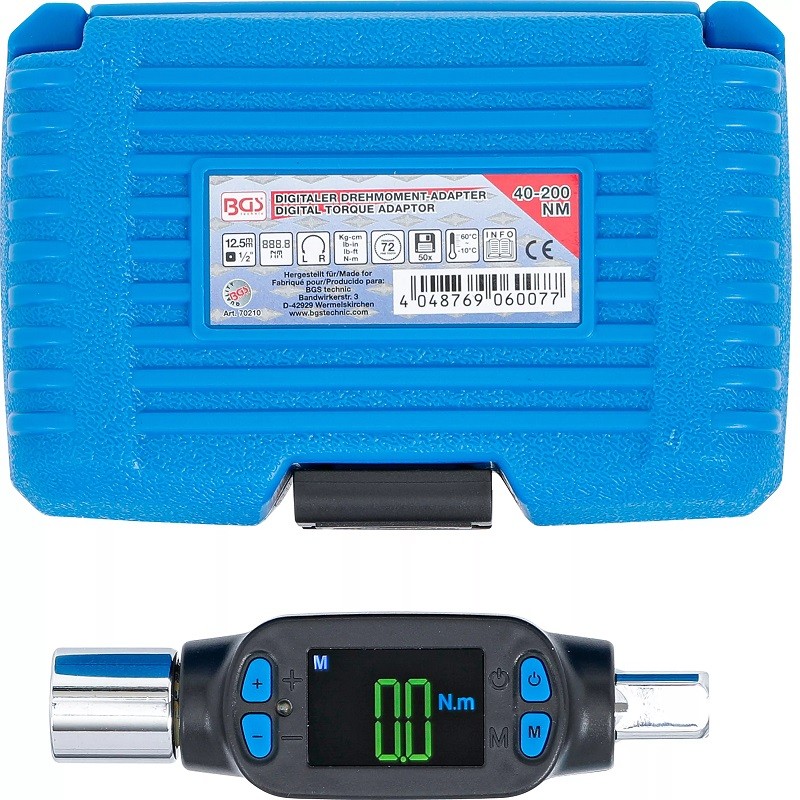 Adaptor dinamometric digital 1/2 , 40-200Nm | Select Auto