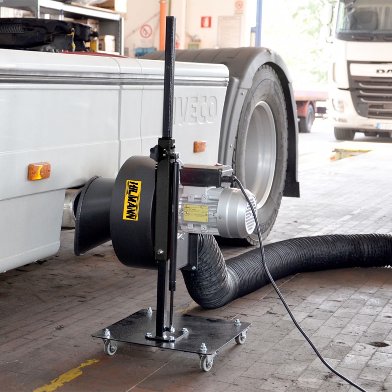 Exhaustor mobil pentru gaze de esapament 220V